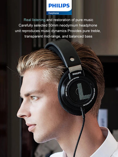 Philips SHP9500 Open Back Hifi Quality Stereo Headphones – Blogs Online
